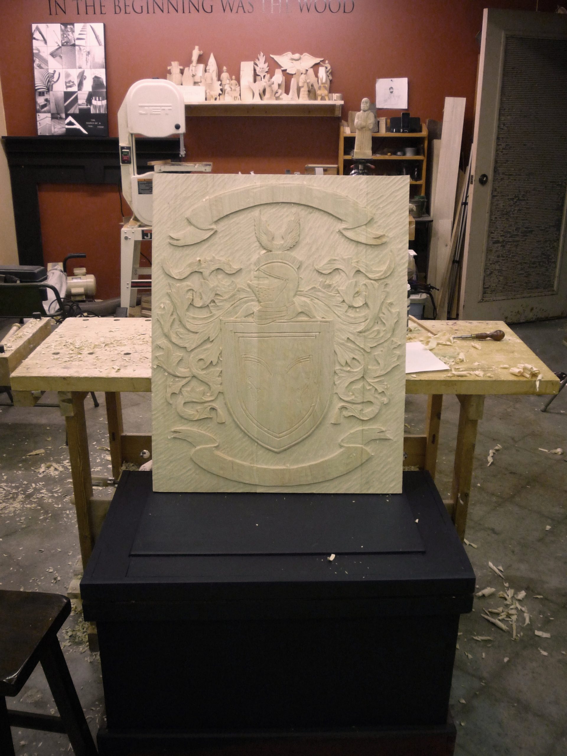 Trade Signs, Family Crests and other signs – David Bignell Wood Sculpture
